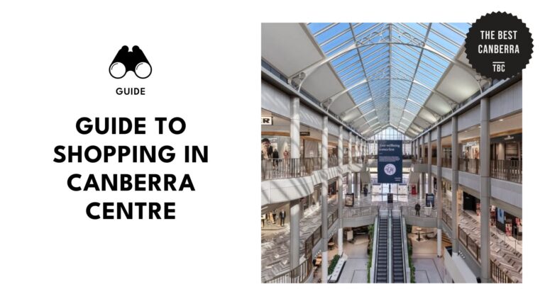 Where Locals Shop and Eat at the Famous Canberra Centre